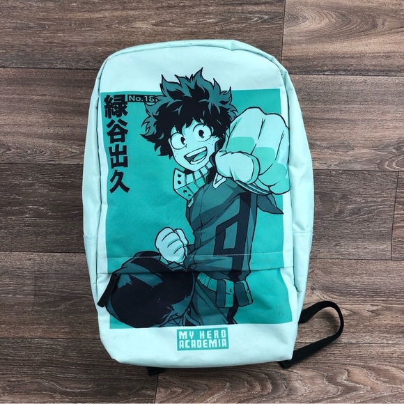 Bags | My Hero Academia Deku Backpack Izuku Midoriya | Poshmark